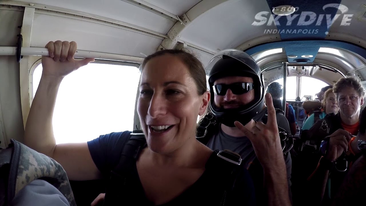 Bridget Sweeney's Tandem skydive! - YouTube