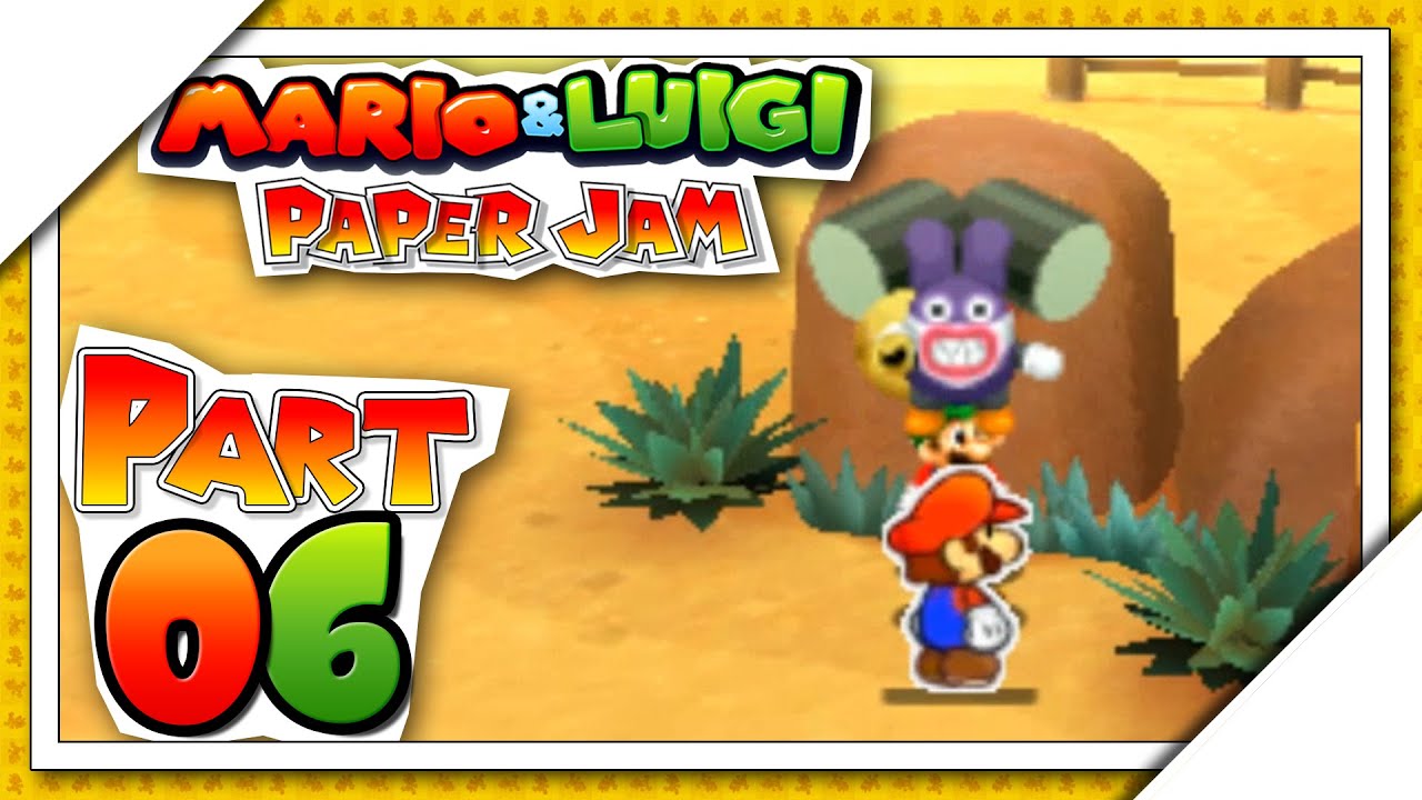 Mario & Luigi: Paper Jam - Part 6 | Nab That Nabbit! [U.S. Version ...