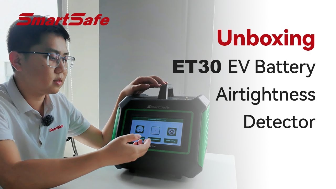 Unboxing | ET30 EV Battery Airtightness Detector - YouTube