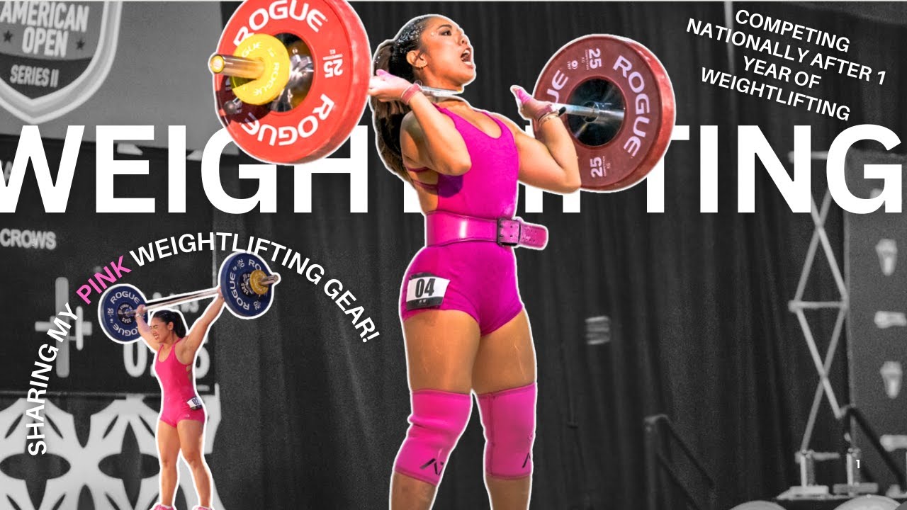 WEIGHTLIFTING COMPETITION VLOG | where I get my PINK weightlifting gear ...