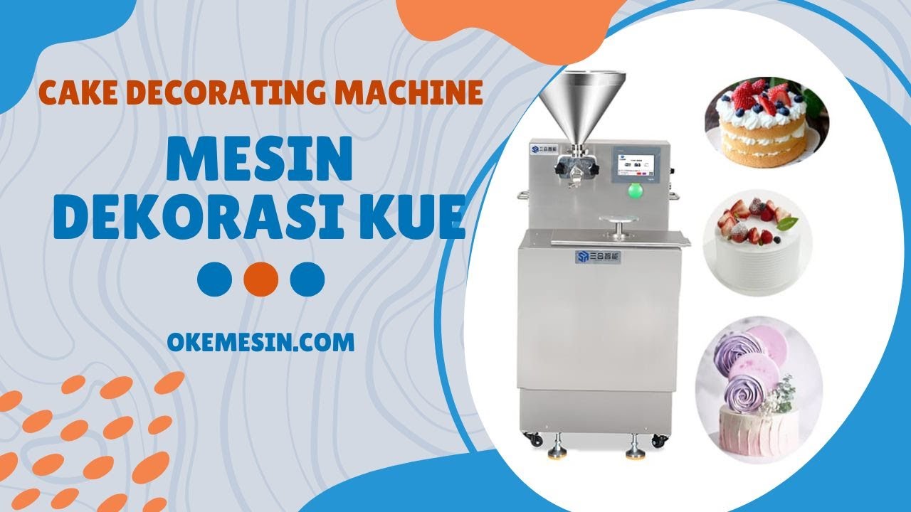 Automatic Cake Decorating Machine | Alat Penghias Atau Mesin Dekorasi ...