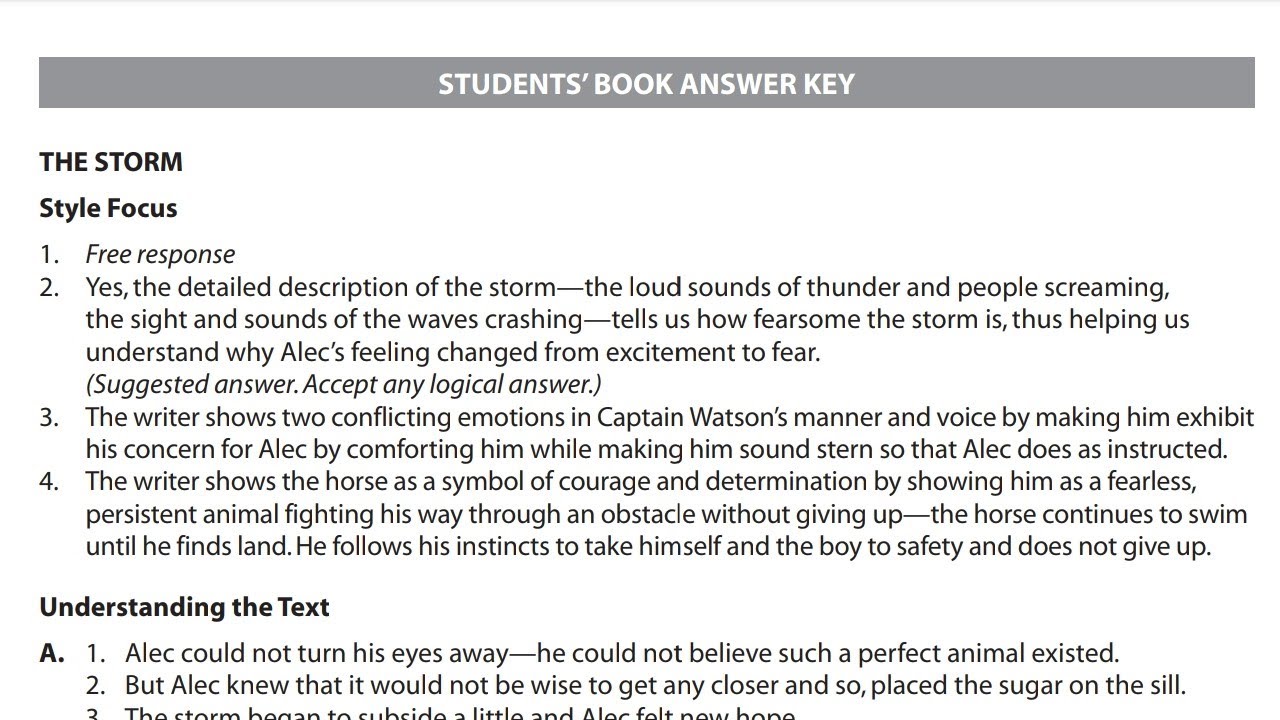 The Storm Question Answer By Walter Farley Gulmohar Class 6 the-storm-question-answer-by-walter-farley-gulmohar-class-6