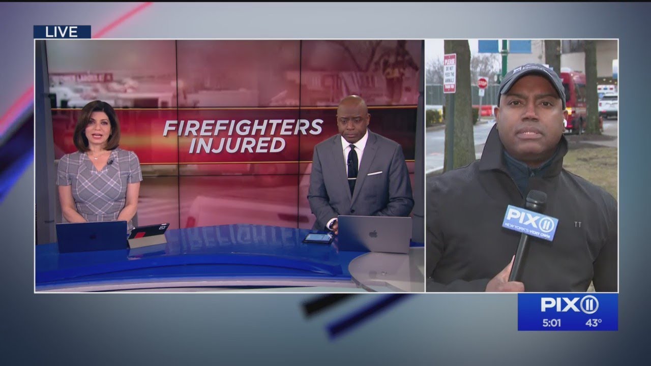 20 FDNY firefighters injured in fire on Staten Island - YouTube