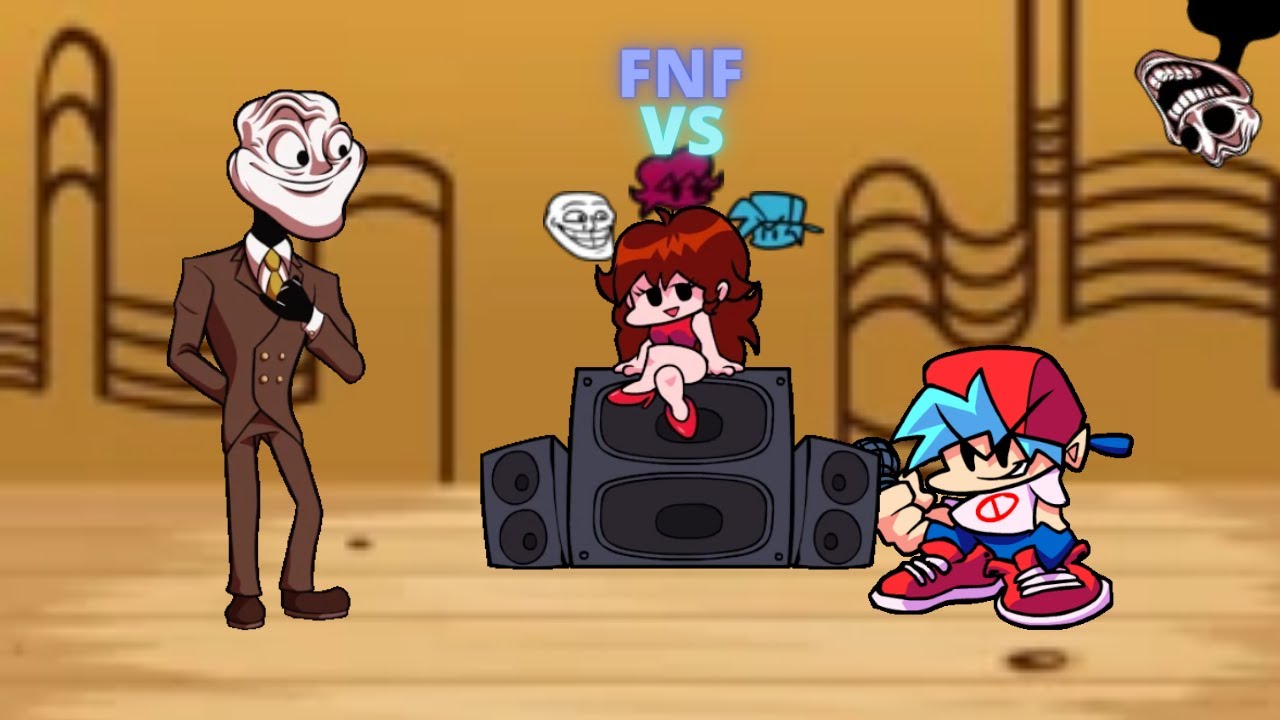 FNF vs mr trololo remake - YouTube