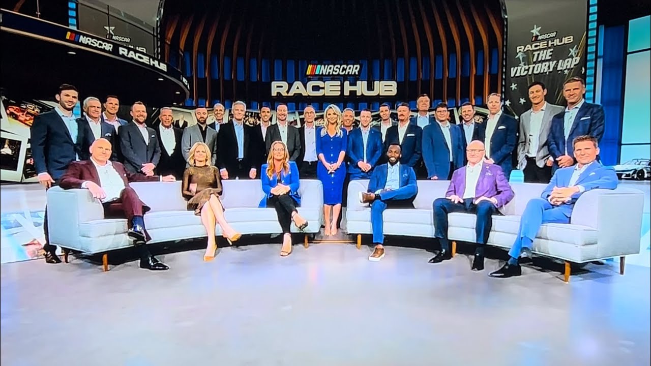 NASCAR RACE HUB FINAL BROADCAST - YouTube