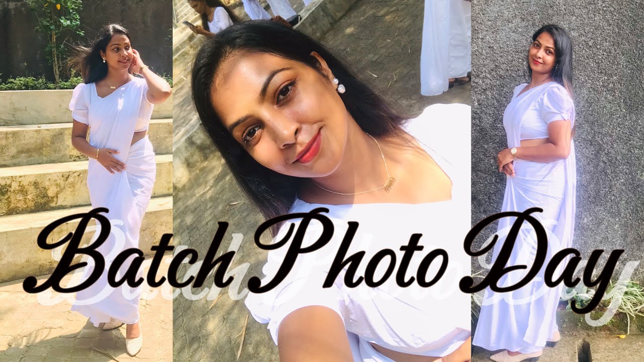 My Batch Photo Day | මගේ බැජ් ඵොටෝ ඩේ එක ගත කරේ මන් මෙහෙමයි ...