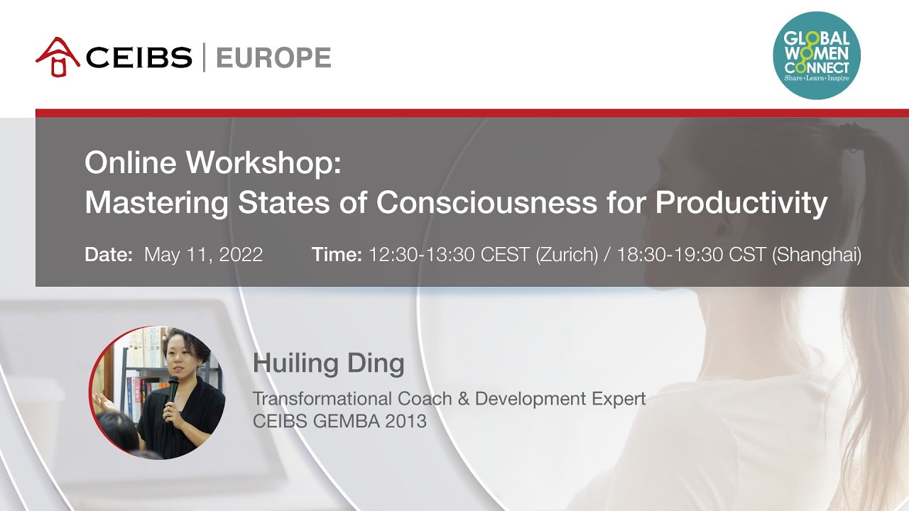 Online Workshop: Mastering States of Consciousness for Productivity 📡 🔴 ...