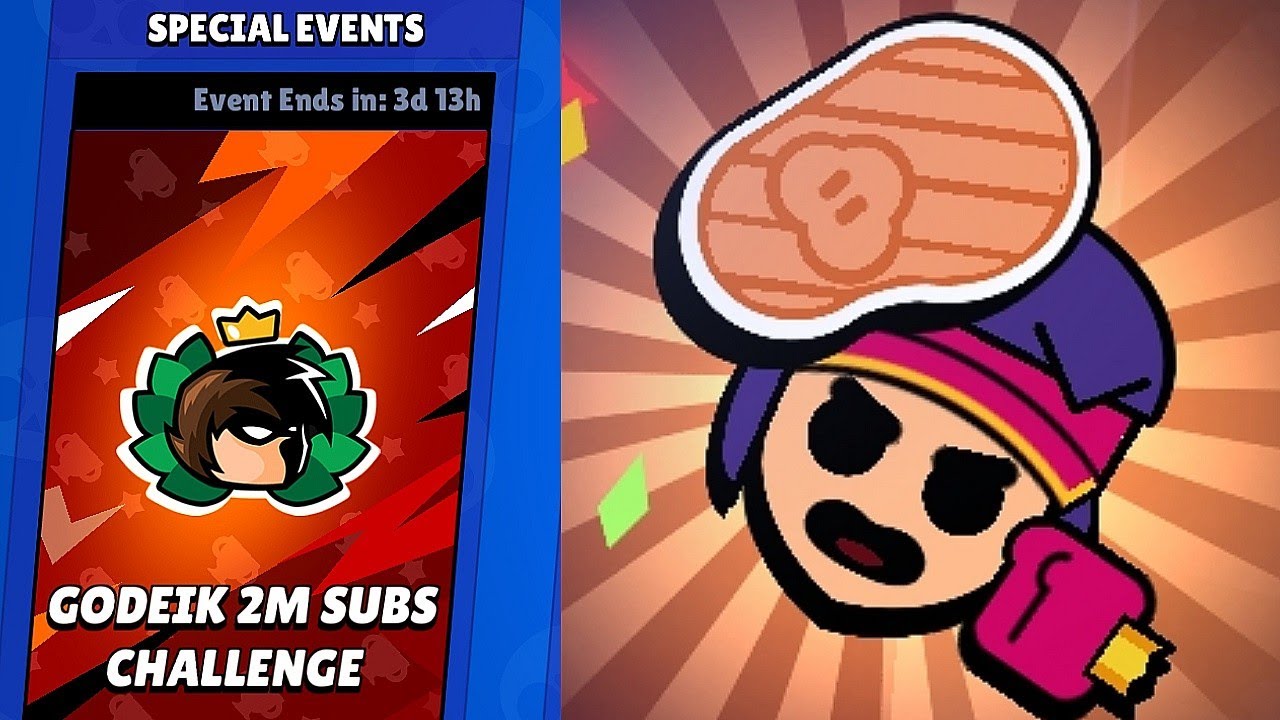 Brawl Stars special events GODEIK 2M SUBS CHALLENGER - Gameplay Android ...