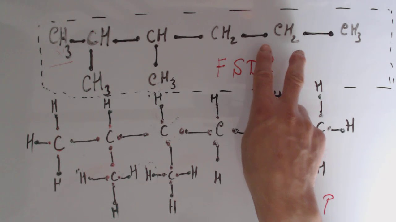 Chimie organique - Nomenclature - 2,3 Diméthyl - Hexane - YouTube