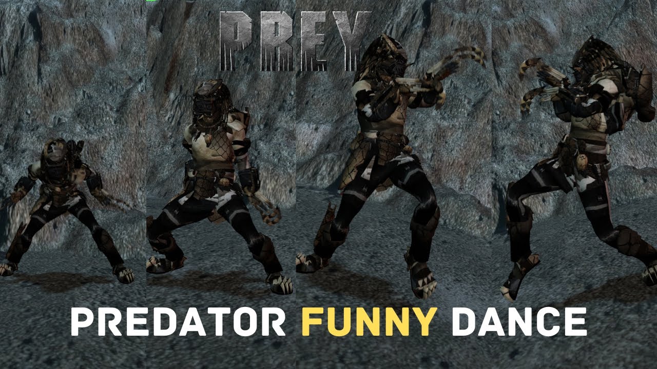 PREY / Predator Funny Dance / Predator Funny Animation - YouTube