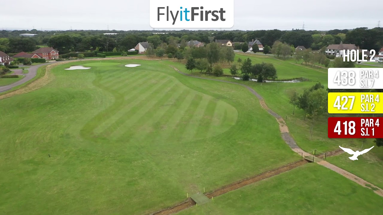 Skylark Golf Course | Hole 2 - YouTube