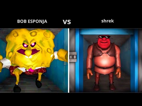The True Ingredients : Bob Esponja Vs Shrek Armados - JUEGO COMPLETO .