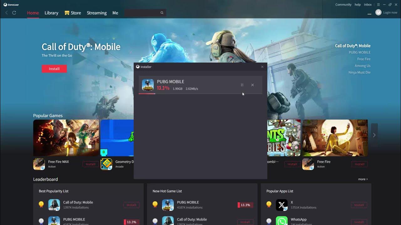 How to update PUBG Mobile in Game Loop after New Game Update - YouTube