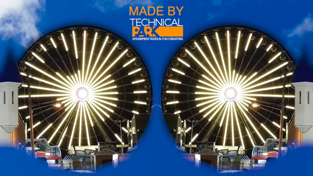 FUN-LED - Ferris Wheel 40 m - YouTube