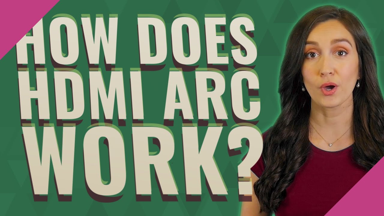 How does HDMI ARC work? - YouTube