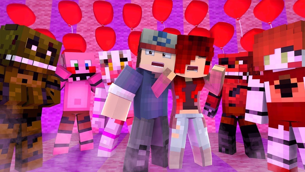 Minecraft FNAF 6 Pizzeria Simulator Murder Mystery - NEW ANIMATRONIC ...