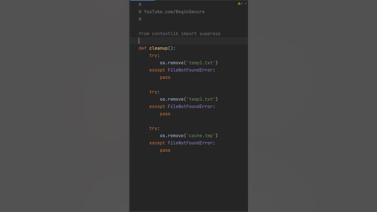 Python’s Hidden Trick for Handling Exceptions Instantly! - YouTube