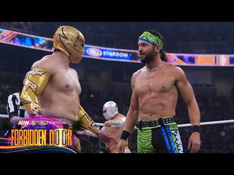 Young Bucks v El Sky Team v Unbound Co | AEW Forbidden Door 2026 Highlights Presented by Upper Deck