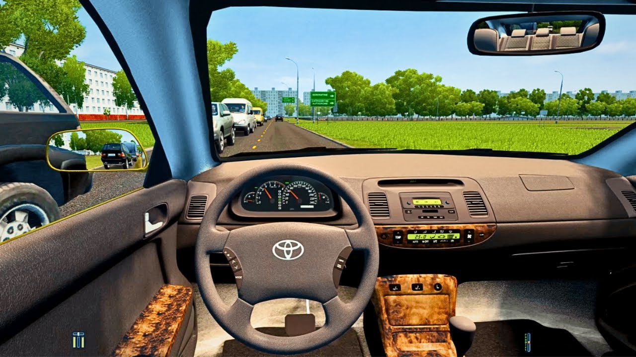 Toyota Camry - City Car Driving | Fast Driving - YouTube