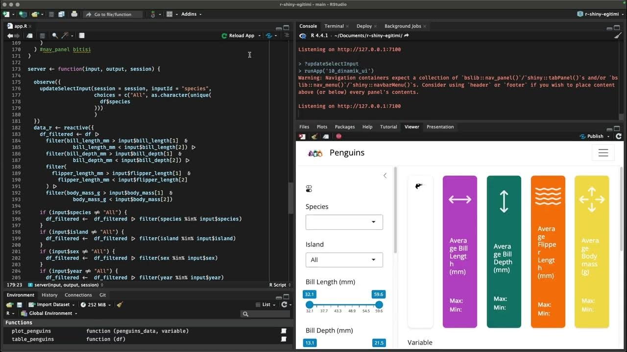 10- Shiny Dinamik UI oluşturma (update, renderUI, modal) - YouTube