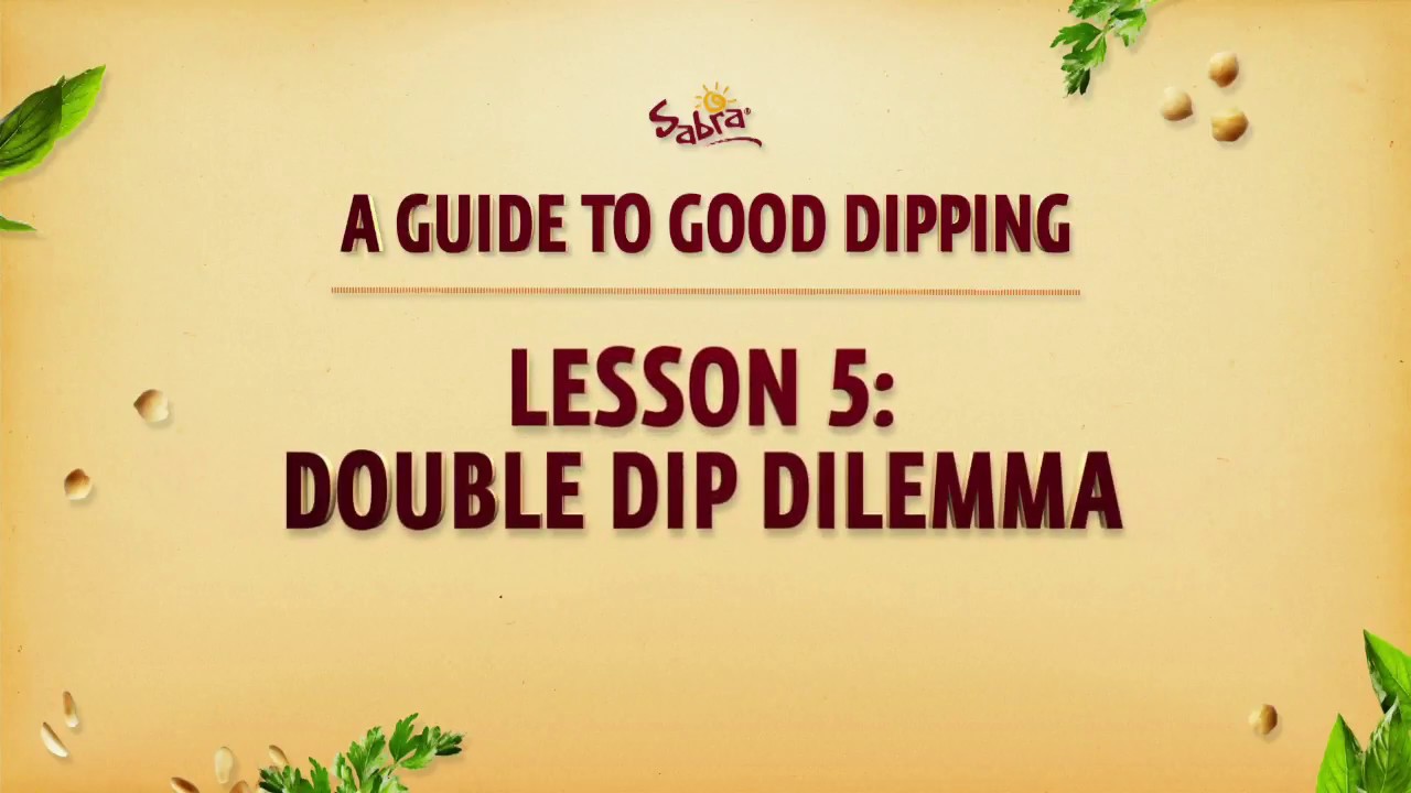 Sabra Hummus TV Commercial by StrawberryFrog "double dip" - YouTube