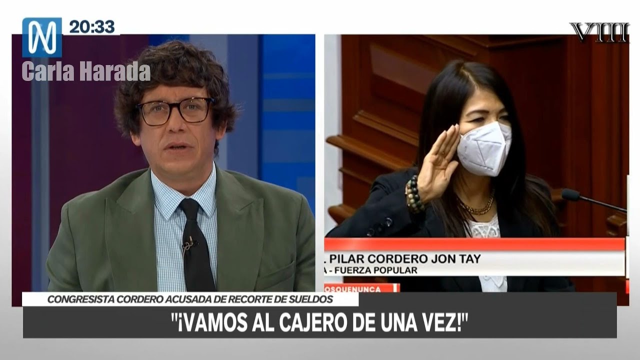 Congresista María Cordero Jon Tay: de "¡Vamos al cajero de una vez!" a ...