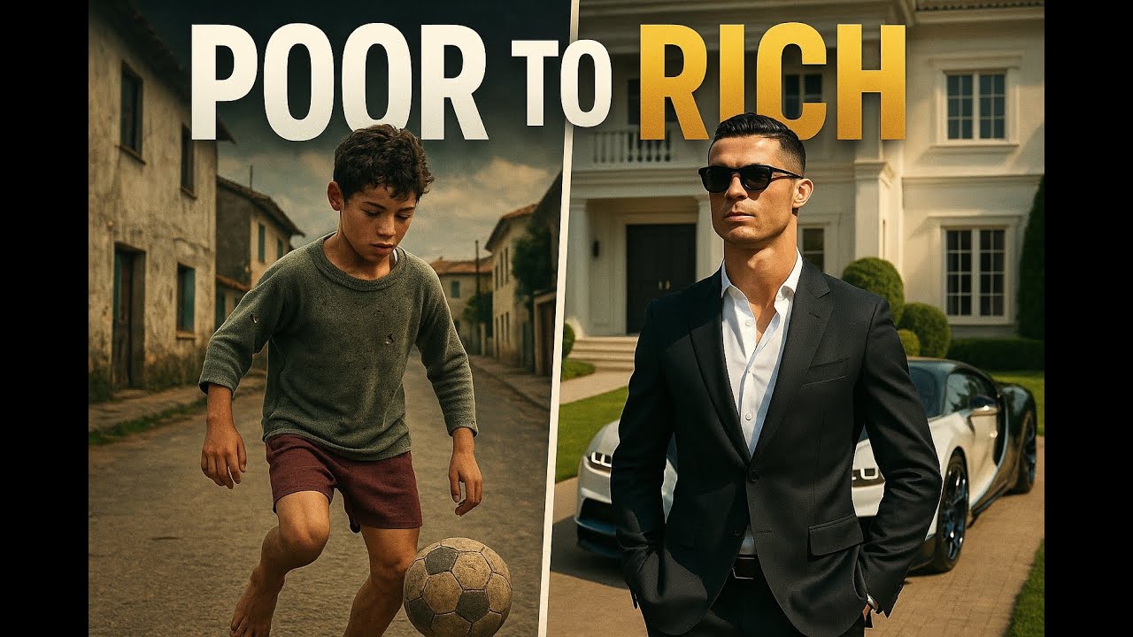 "Cristiano Ronaldo's Inspiring Journey: From Poor Kid to Football ...