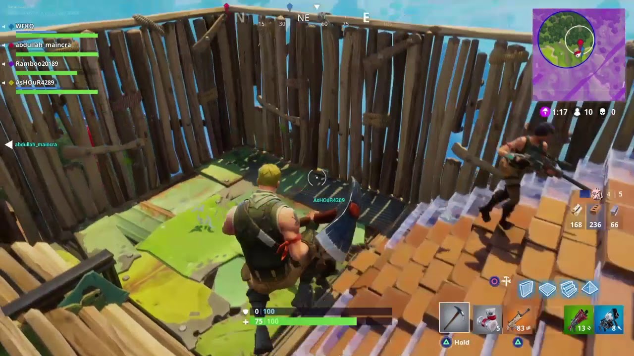 Fortnite huge building win - YouTube