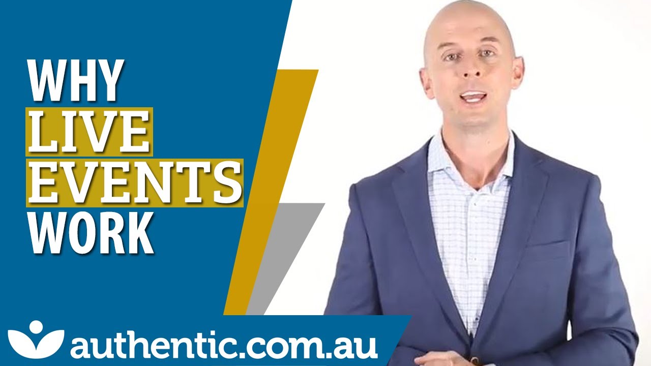 Why Live Events Work And Why They Are Great For Business! - YouTube