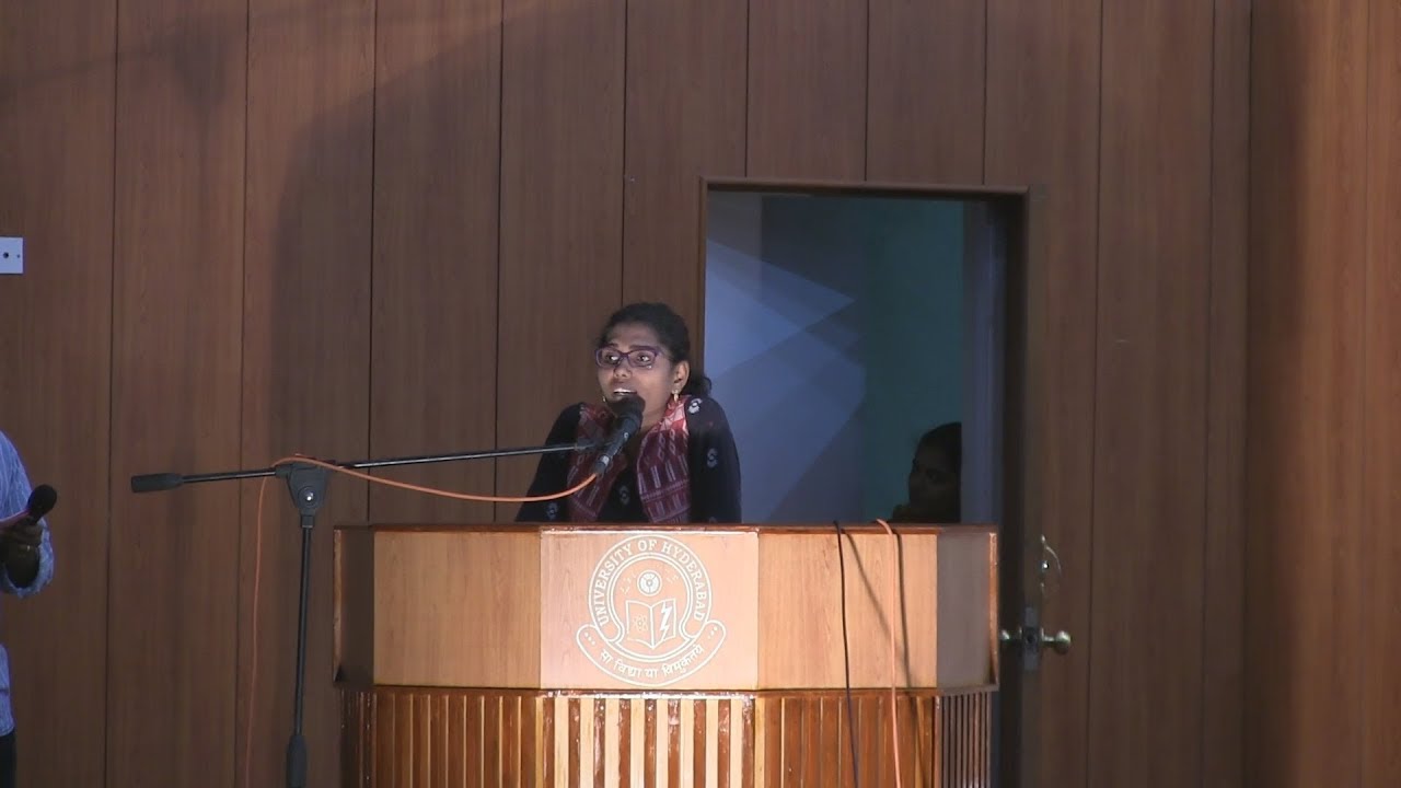 Transgender Grace Banu, on Rohith Vemula 2nd Death Anniversary held at ...