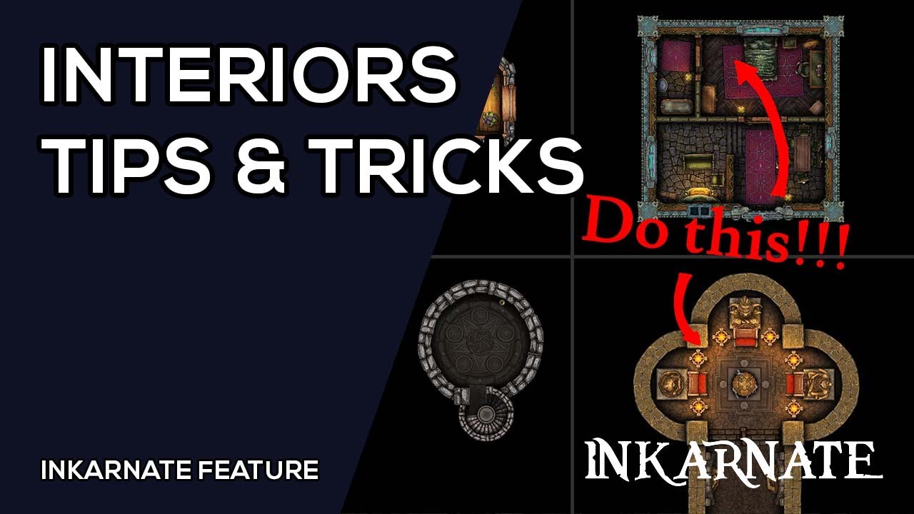 INTERIORS: Tips & Tricks | Inkarnate Stream - YouTube