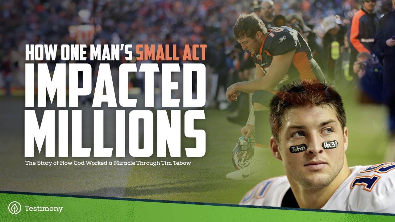 Tim Tebow and the Incredible 😮 John 3:16 Story | Christian ...
