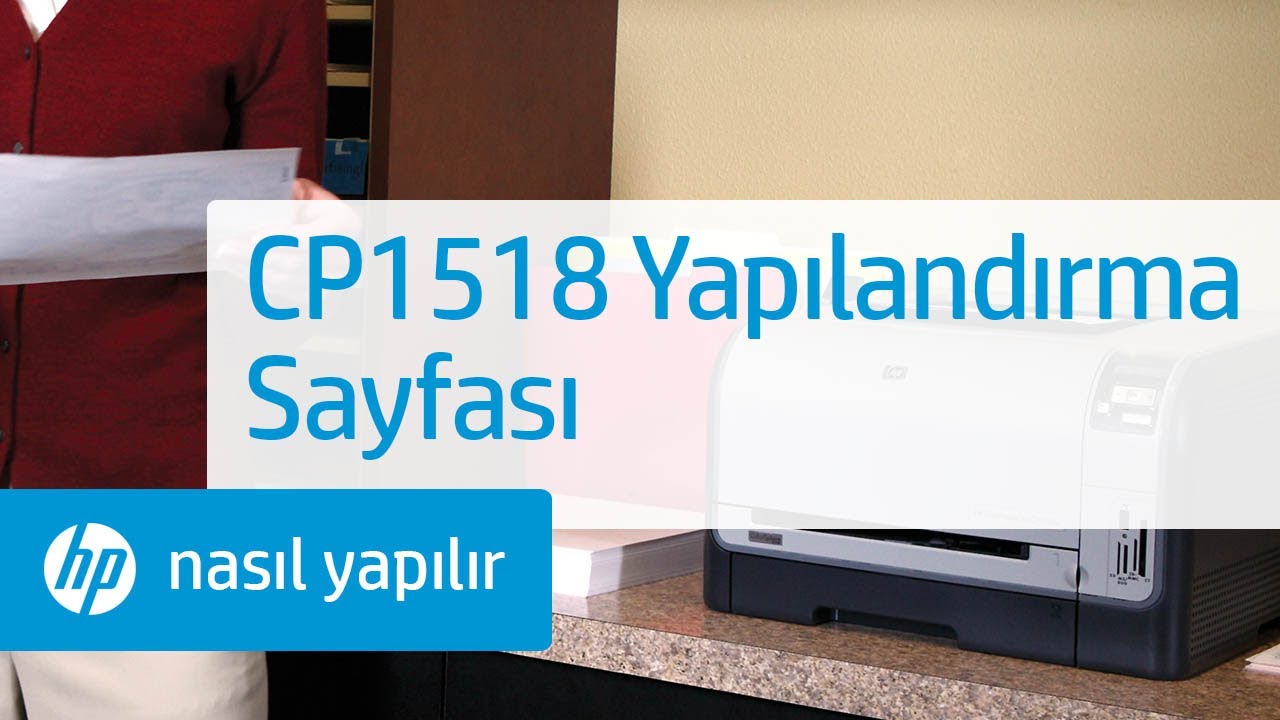 CP1518 Yapılandırma Sayfası - YouTube