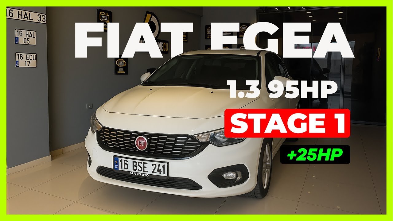 Fiat Egea 1.3 Multijet Stage 1 | +25 HP Performans Artışı! - YouTube