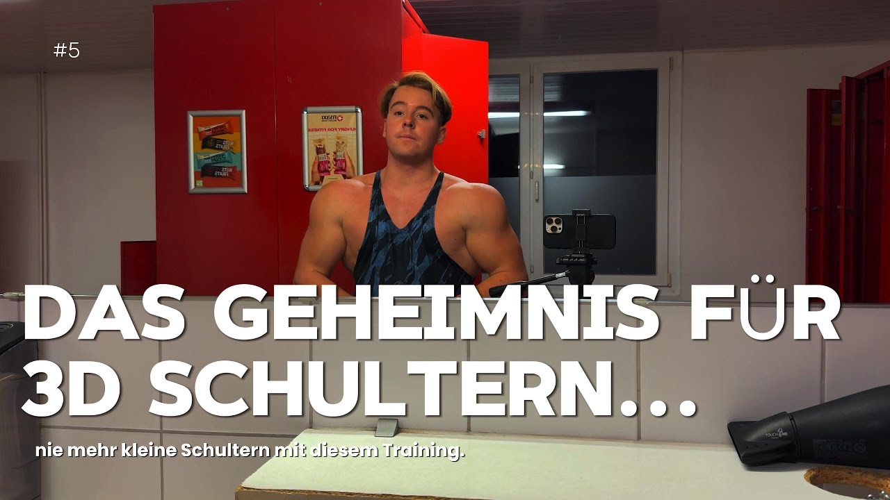 Das Geheimnis für 3D Schultern. ⚡️ Nie mehr kleine Schultern mit diesem ...