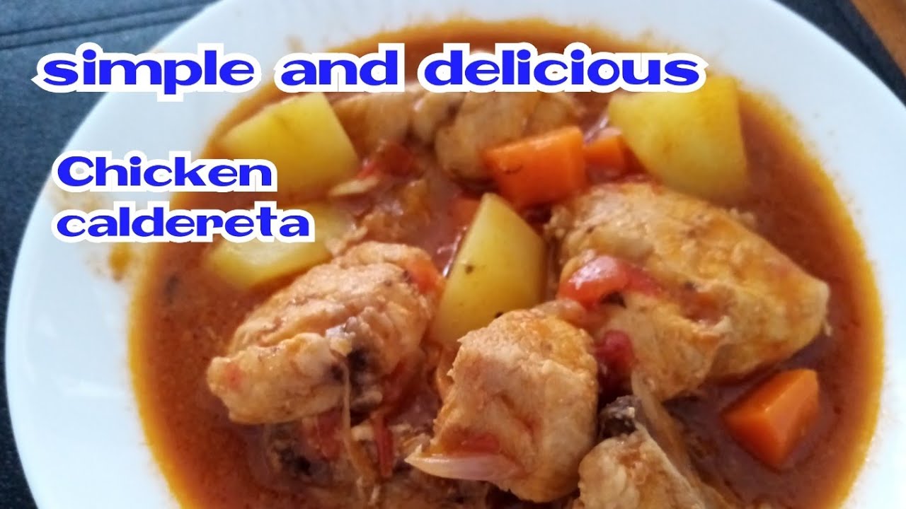 caldereta simple recipe 😋 - YouTube