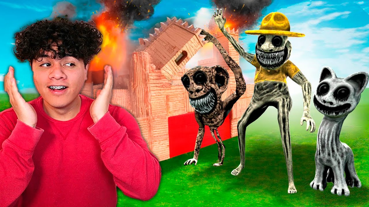 ¿Pueden TODOS LOS ZOONOMALY entrar en mi FORTALEZA? - YouTube