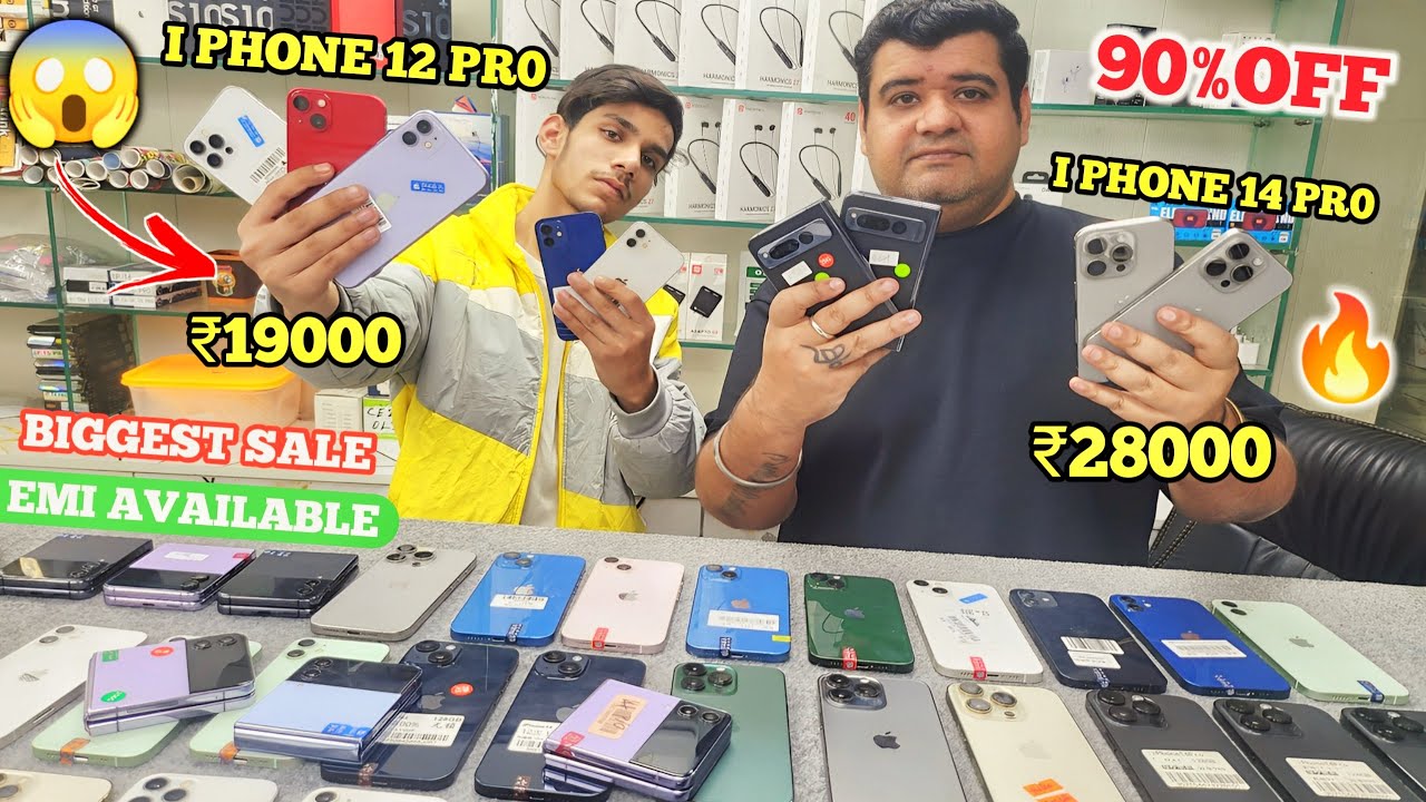 Cheapest iPhone Shop in Delhi😱| Second Hand iPhone 16 Pro Max Deal🔥 ...