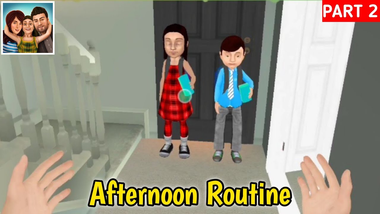 Family Simulator Virtual Mom Game Gameplay | Afternoon Routine - Part 2 ...