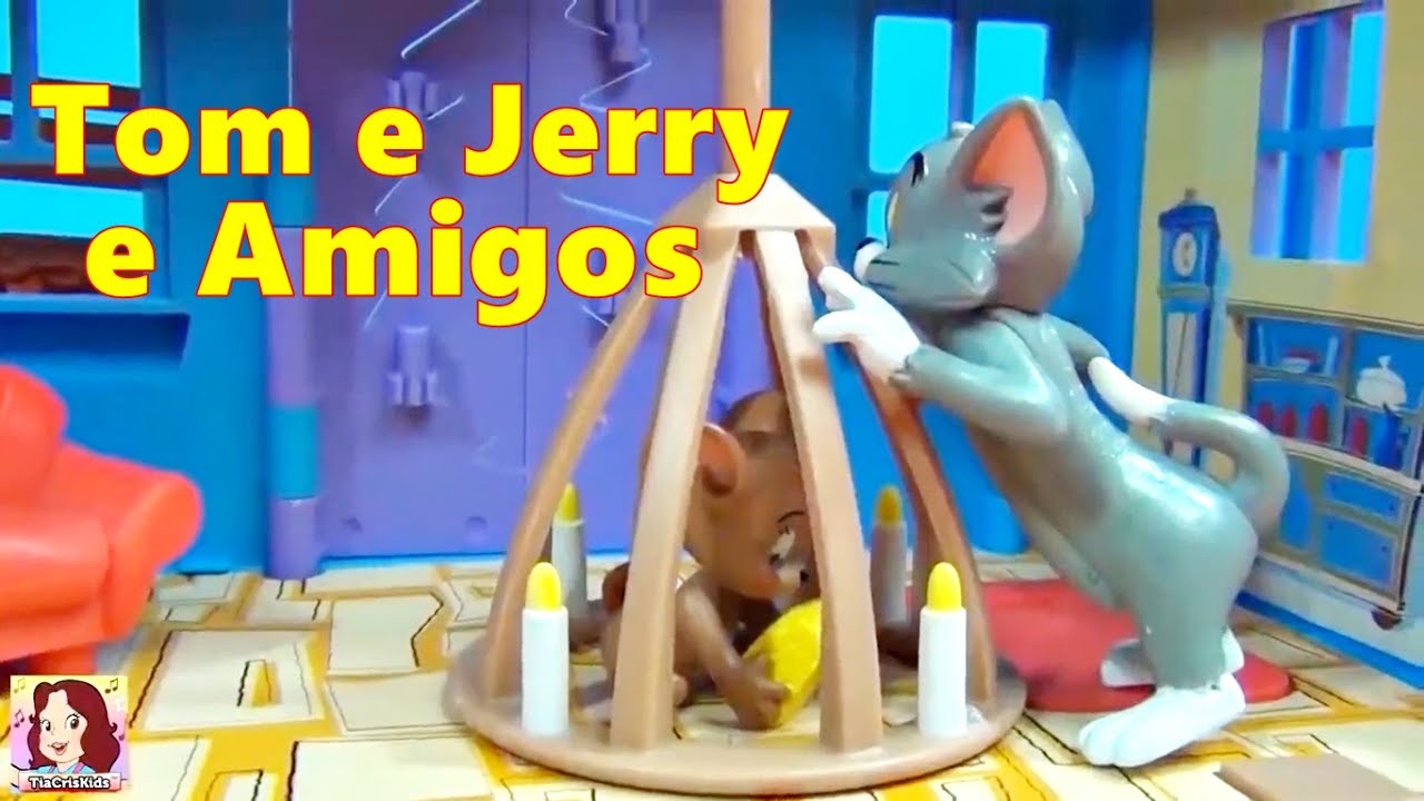 A Casa das Armadilhas de Tom e Jerry! Tricky Trap House! #tomejerry #trickytraphouse - YouTube