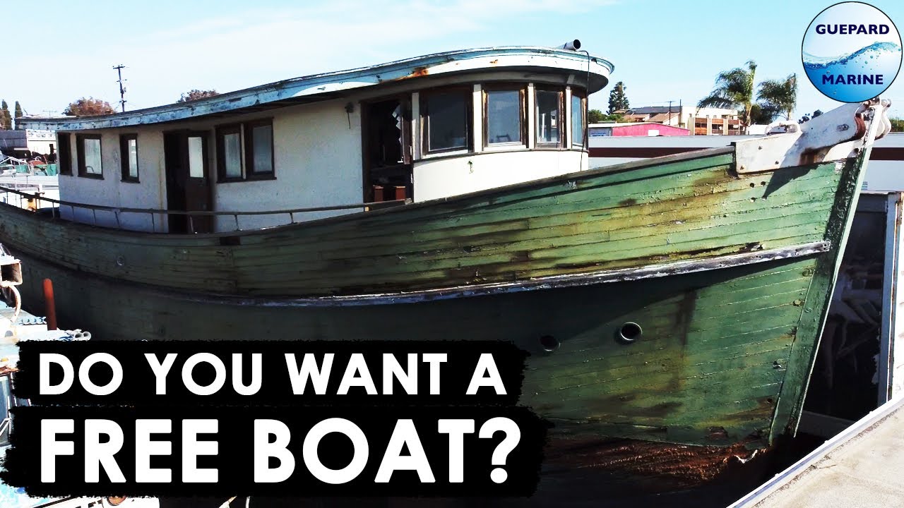 196x FREE BOAT: For restoration or parts - Boat Tour Walk Around - YouTube