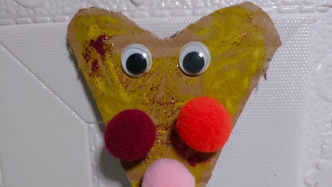 Cute heart puppet!! - YouTube