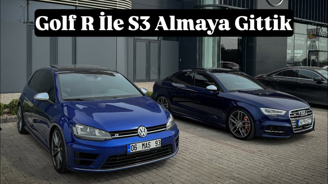 Golf R ile Audi S3 Almaya Gittik ! - YouTube