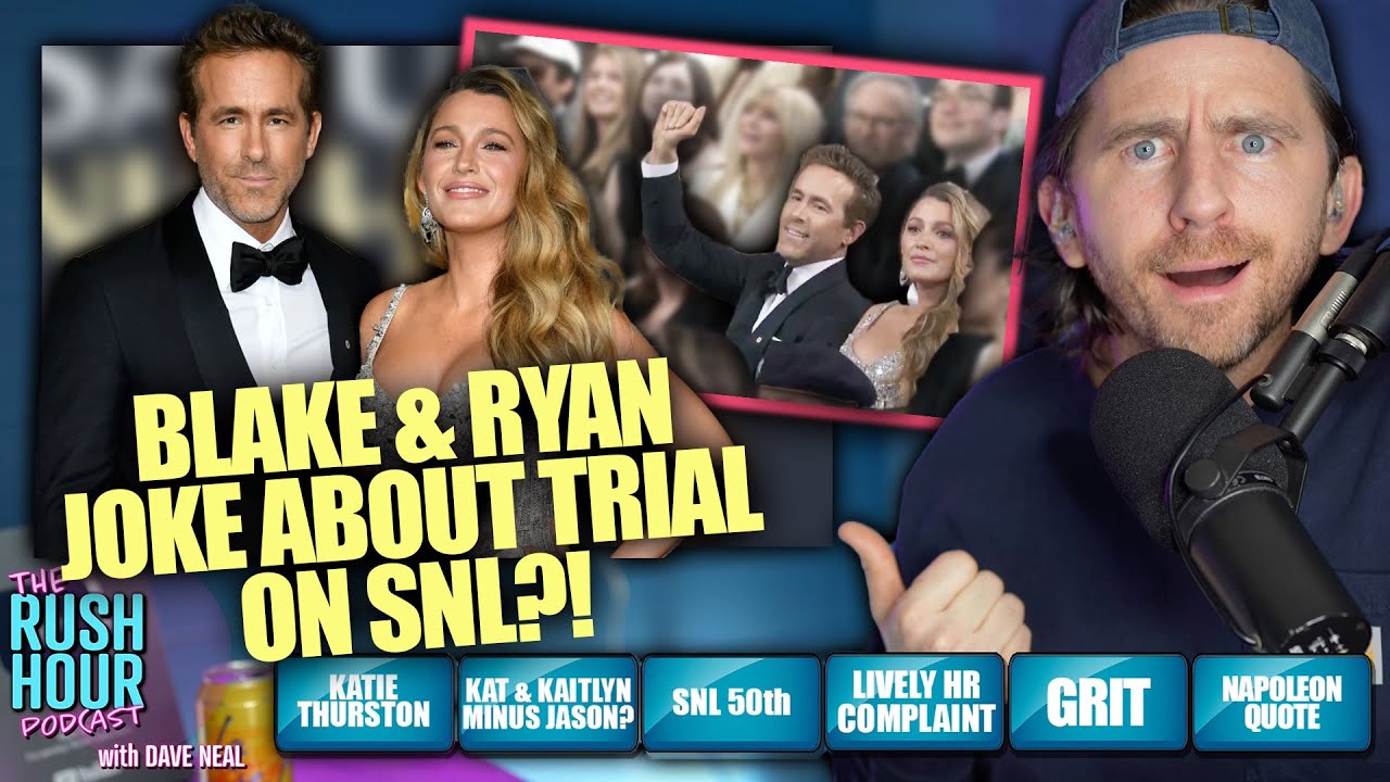 Blake Lively & Ryan Reynolds JOKE About Upcoming Trial While On SNL's ...