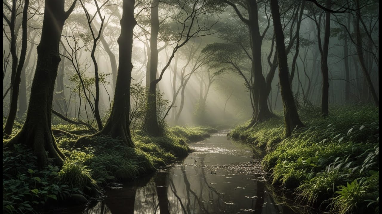 Fresh Nature Sounds with Clean Stream and Harmonious Birds | Relaxing ...