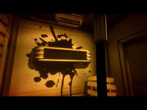 the puppet plays bendy and the ink machine Chapter 2||can I get a amen ...