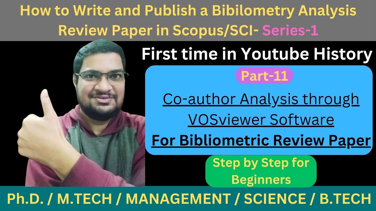 Co-author Analysis through VOSviewer Software For Bibliometric Review ...