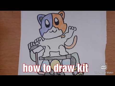 How to draw Kit -Fortnite - YouTube