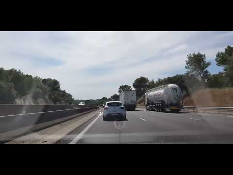 France A9 ... au long de l'historique route romaine La Via Domitia ...