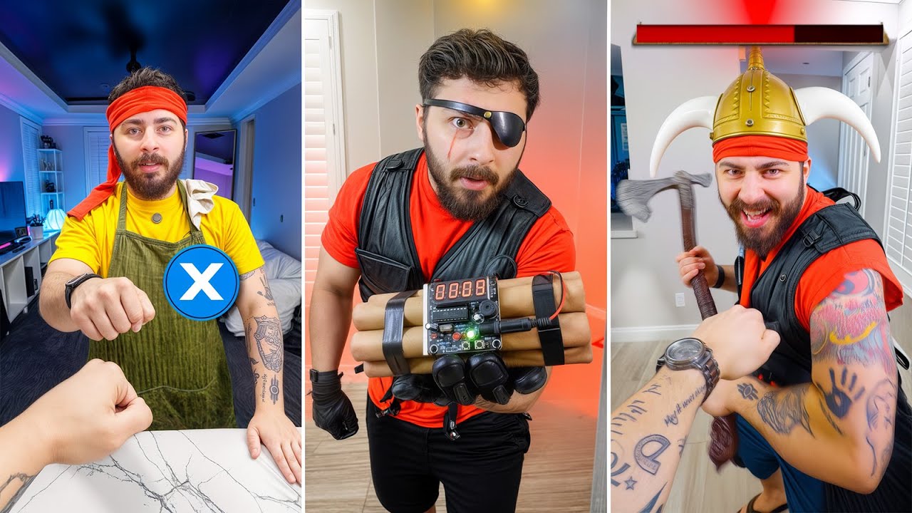 Best of NPC Nic | Video Game Skits IRL - YouTube